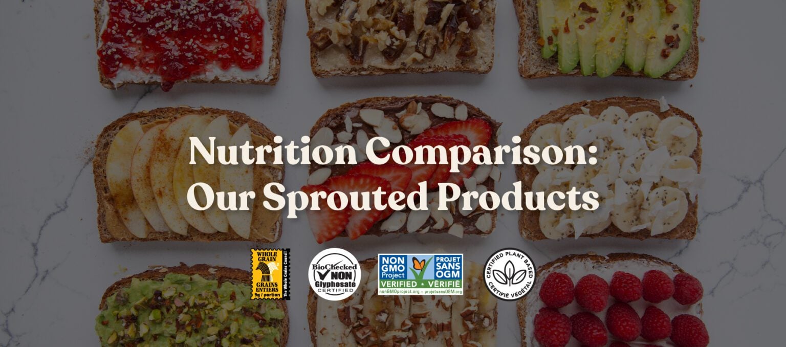 Nutrition Comparison: Our Sprouted Products | Silver Hills